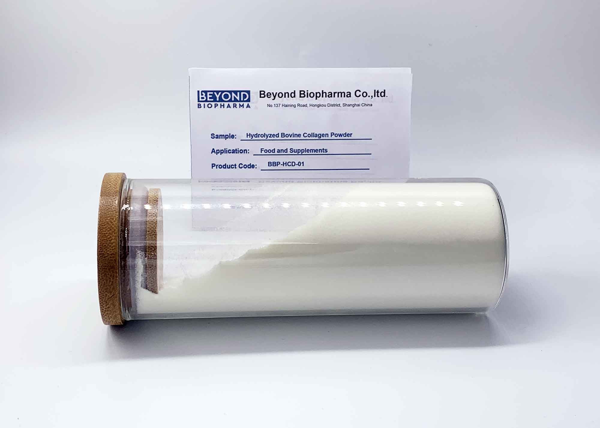 Type 1 And 3 Hydrolyzed Collagen Powder From Cow Skins ISO Certificate