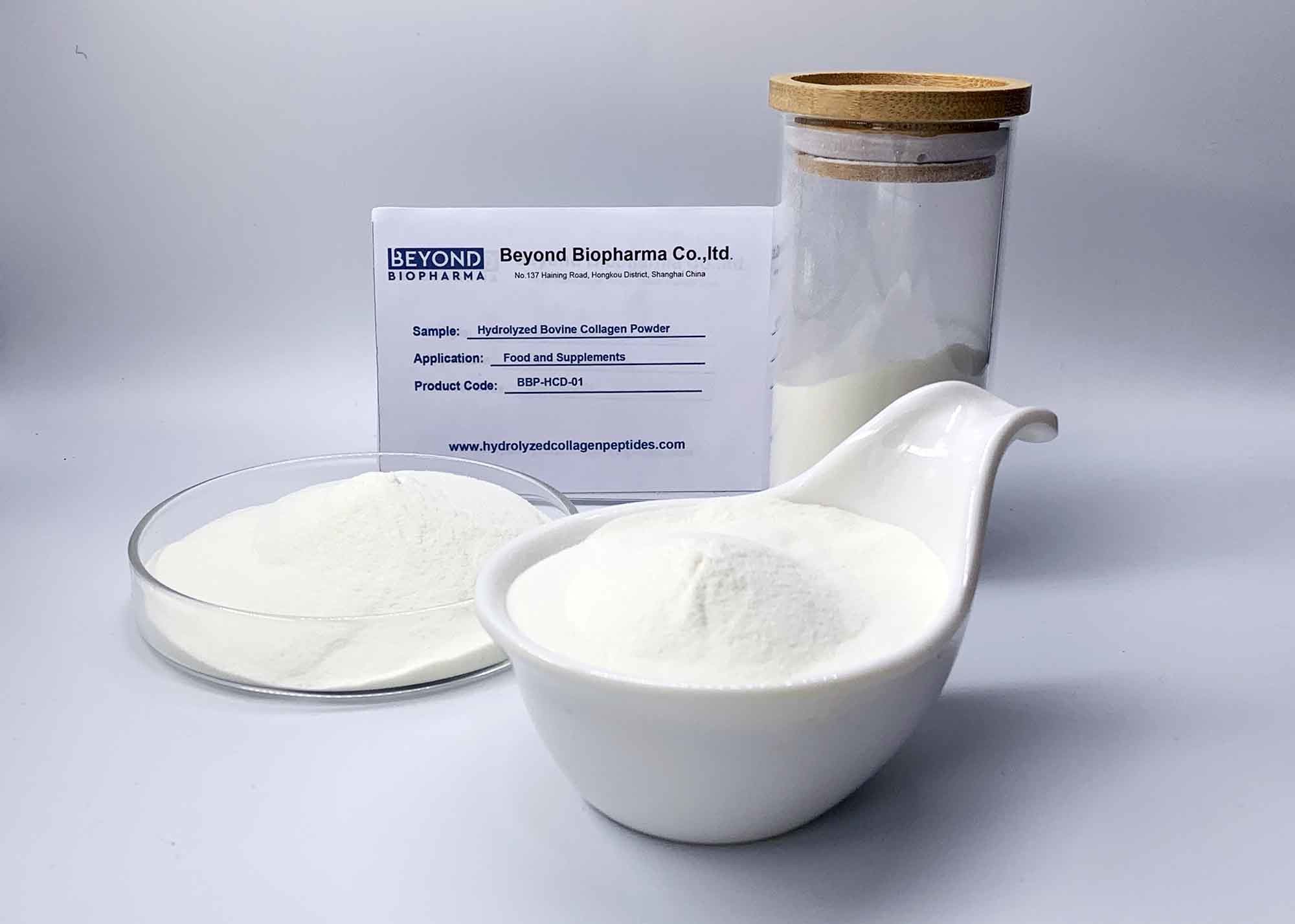 Bovine Source Hydrolyzed Collagen Powder Type 1 For Protein Bar Without ...