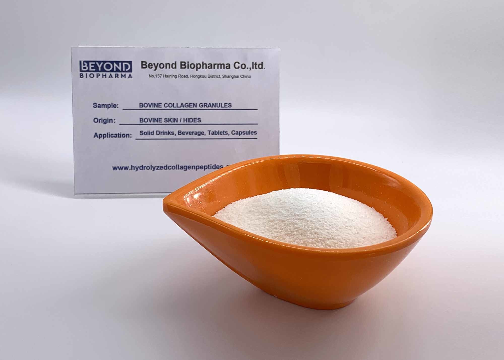 Quick Solubility Bovine Collagen Granule With Low Molecular Weight for ...