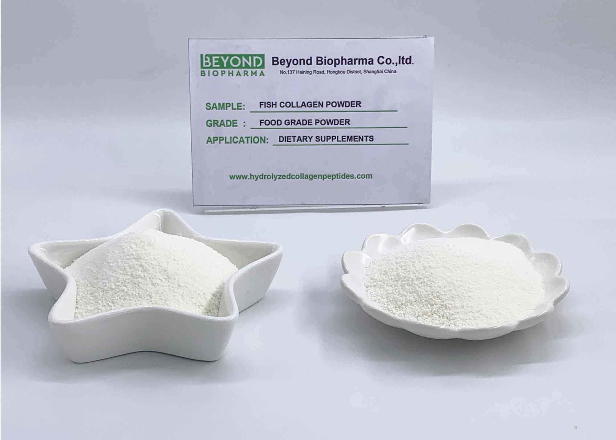 CAS 9007-34-5 Food Grade Hydrolyzed Fish Scale Collagen Powder